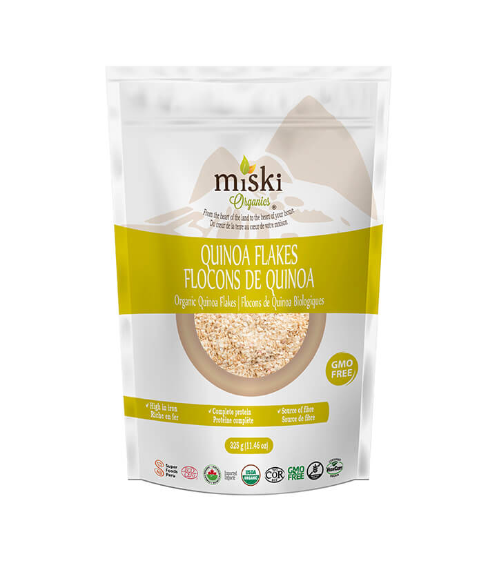 ORGANIC QUINOA FLAKES – MiskiGoodFoods